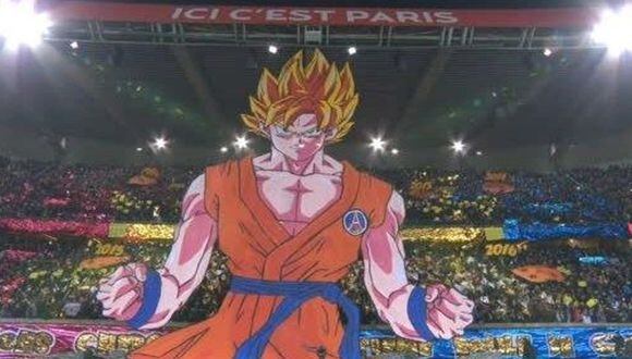 Anime: Dragon Ball: Goku aparece en el PSG vs. Olympique de Marseille ...