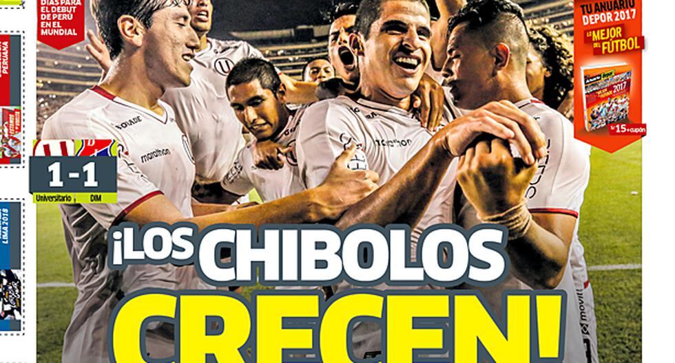 ¡Los chibolos crecen! | IMPRESA | DEPOR