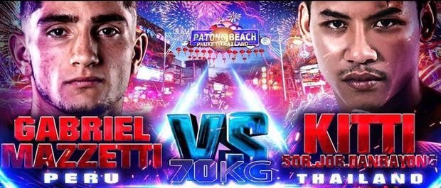 Muay thai: peruano Gabriel Mazzetti peleará este sábado por el título de la promotora Thai Fight ...