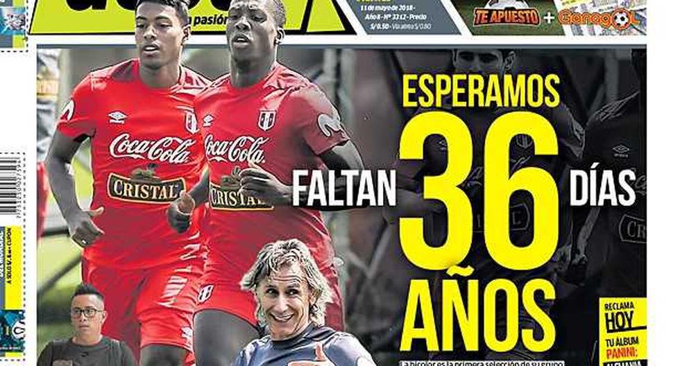 Faltan 36 días | IMPRESA | DEPOR