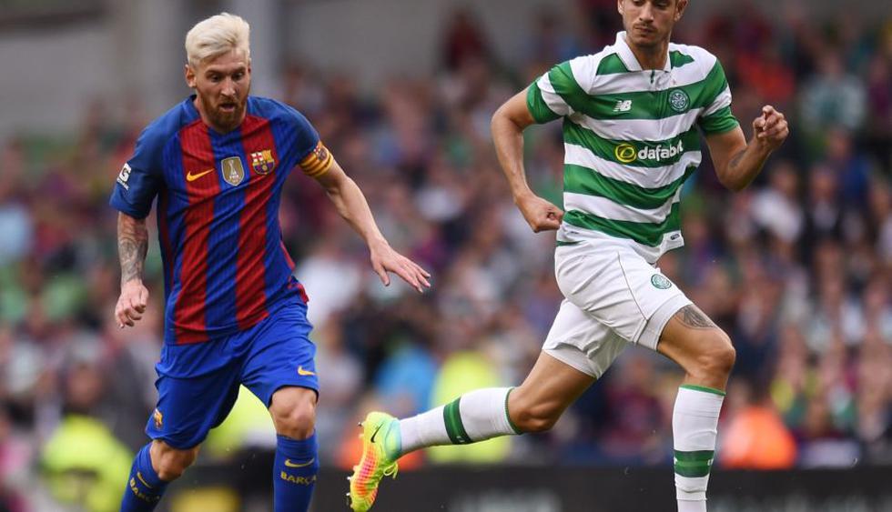 Messi de rubio: así le queda el uniforme del Barcelona con nuevo look ...