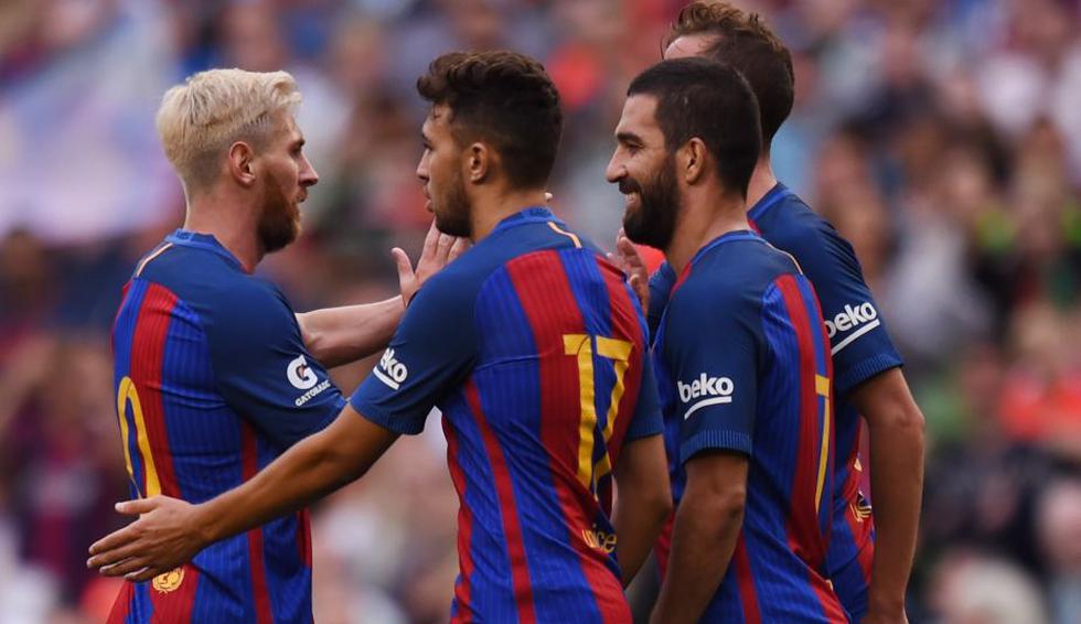 Messi de rubio: así le queda el uniforme del Barcelona con nuevo look ...