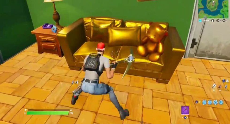 Fortnite: objetos dorados han comenzado a aparecer por todo el mapa del ...