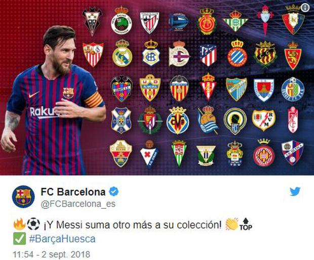 Lionel Messi: argentino anotó doblete con Barcelona y rompió récord de ...