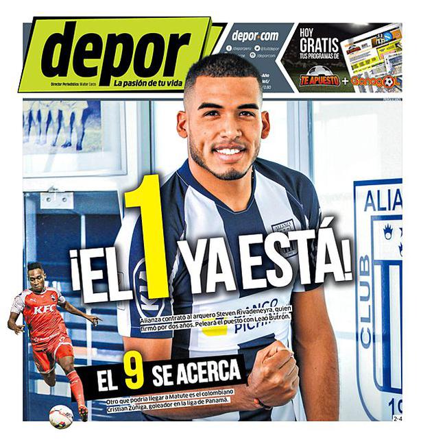 ¡El 1 ya está! | IMPRESA | DEPOR