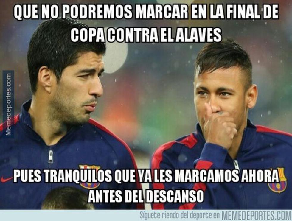 Los mejores memes de la paliza del Barcelona al Alavés por la Liga ...